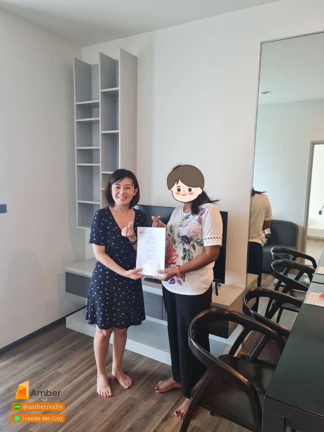 ลูกค้าย้ายเข้าแล้ว Move in Wyne Sukhumvit - Amber International